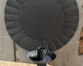 The Virginia Sconce Antique Tin Finish Tin Sconce Lighting Primitive ...