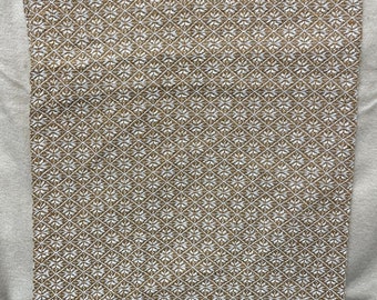 Primitive Coverlet 52 Inch Table Square Red/tan/mustard - Etsy