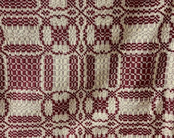 Primitive Coverlet 52 Inch Table Square Mustard/white - Etsy