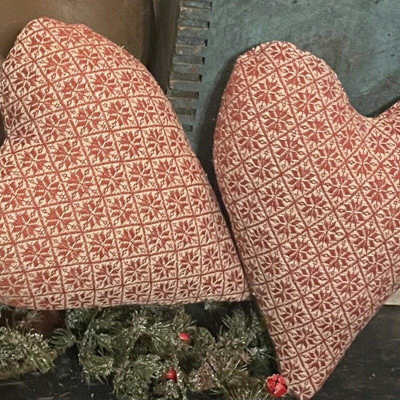 Primitive Hearts - Etsy