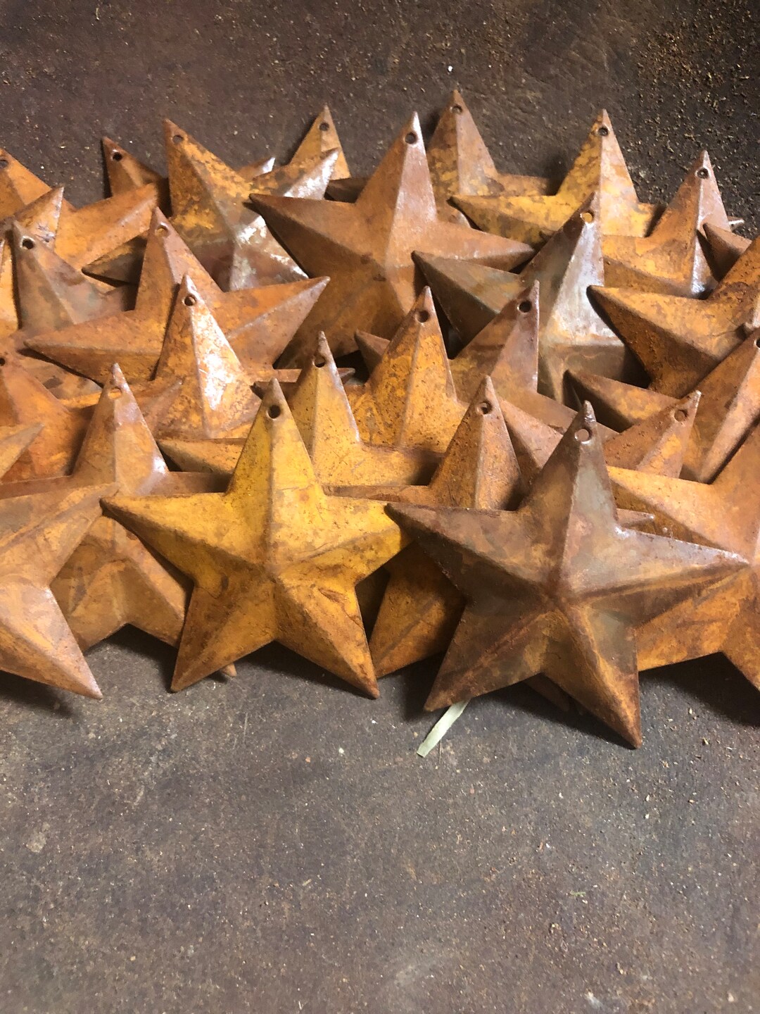 Primitive 2.25 Inch Rusty Stars Set of 50 or 100 - Etsy