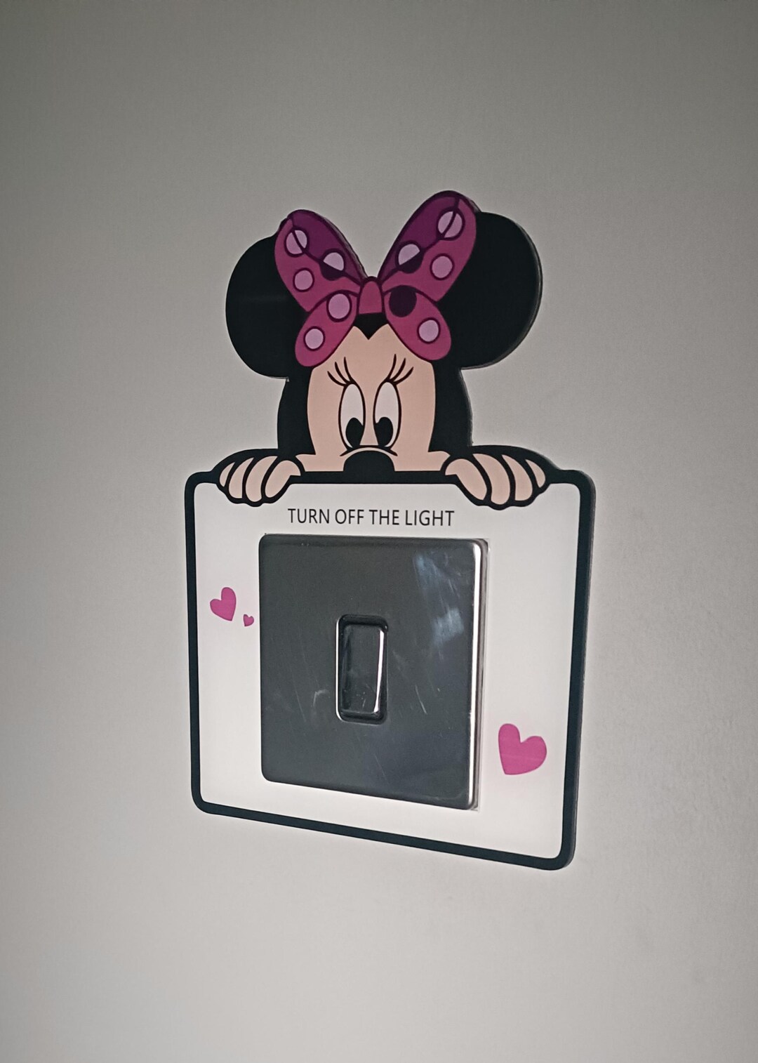 Mickey Mouse Inspired Light Switch Surround 3D, Acrylic,home Decor, Kid ...