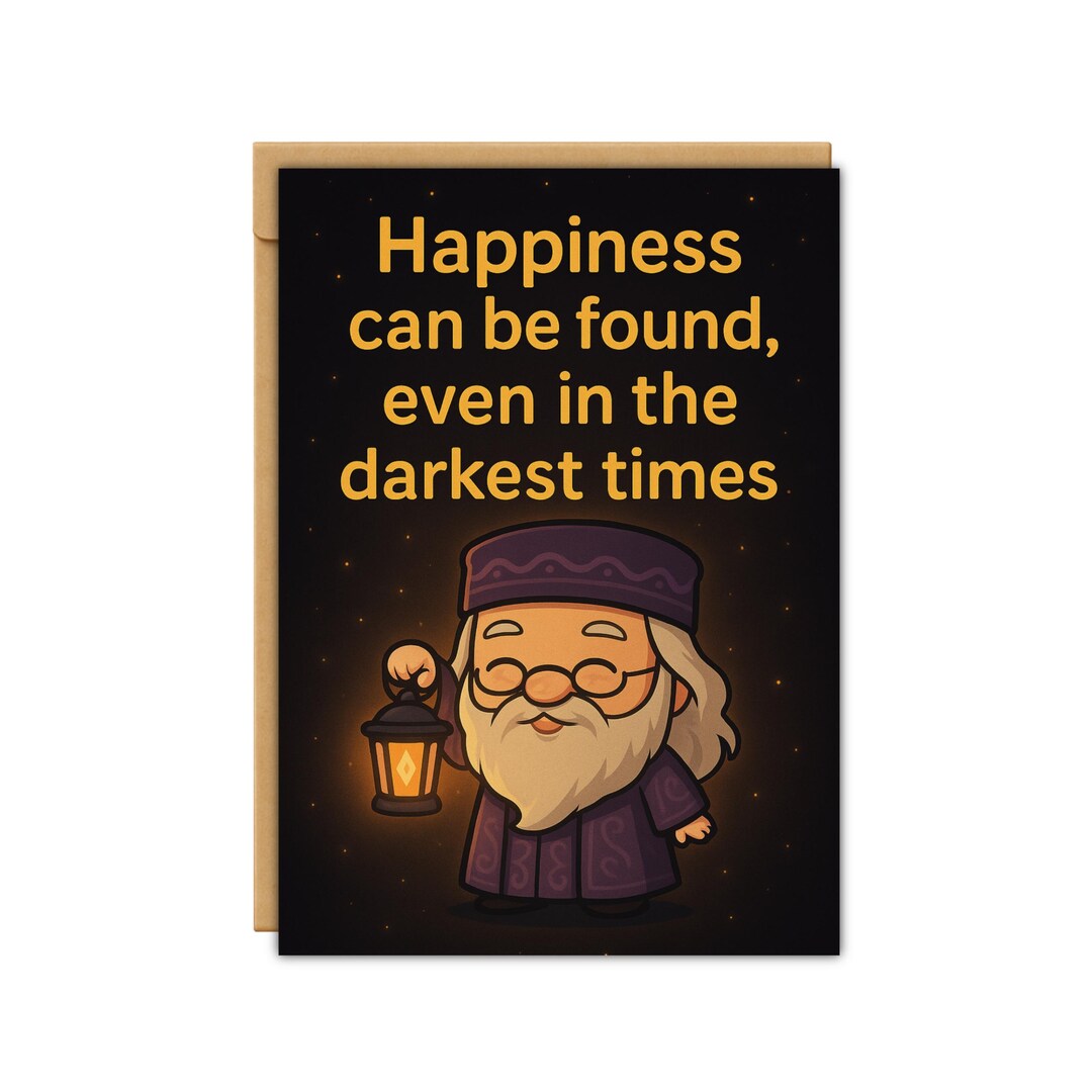 Dumbledore Motivation • Wizarding Collection by FBC - Etsy