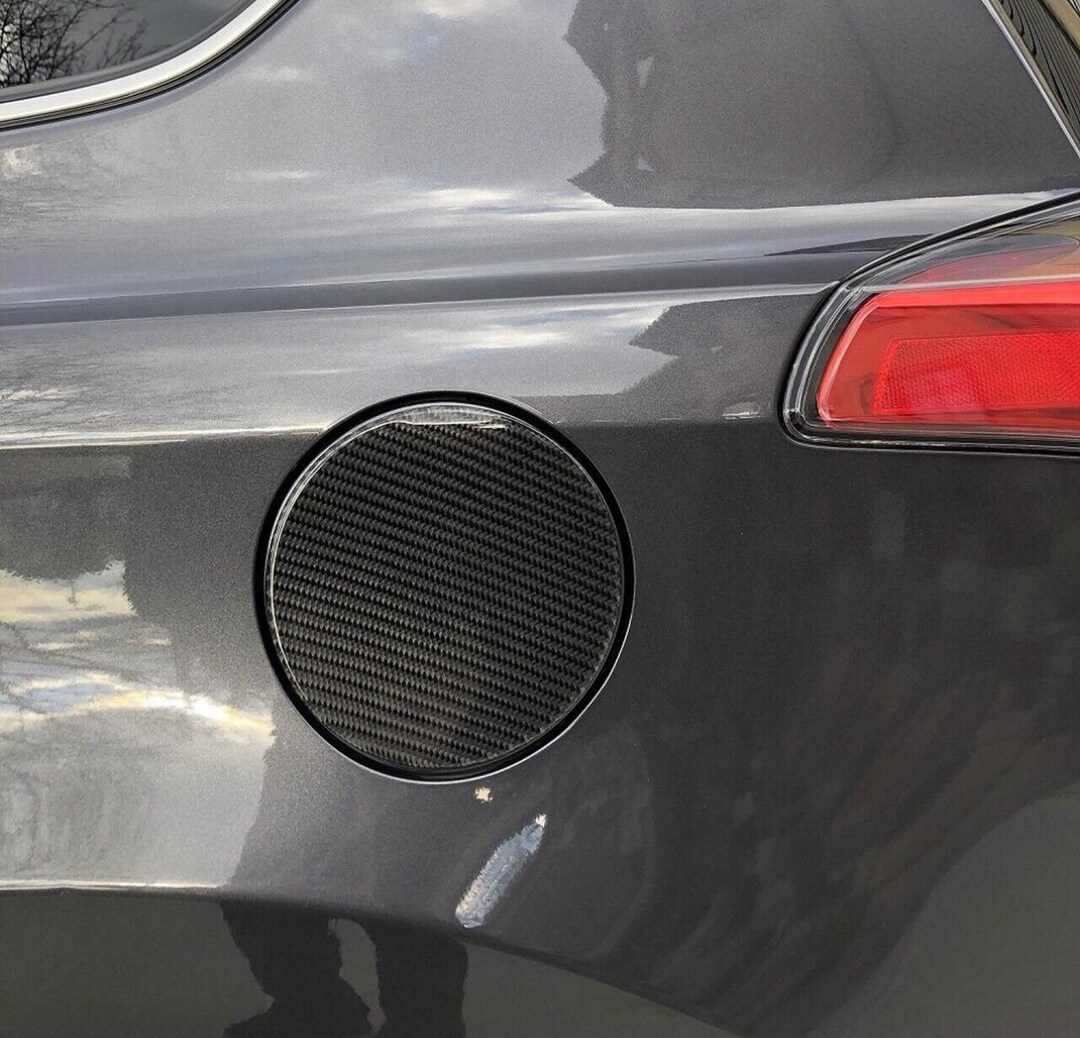 Genuine Carbon Fiber Fuel Door Gas Cover Trim Overlay for Gmc Acadia ...