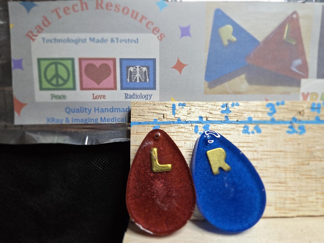 Vibrant Teardrop X-ray Markers for Precision Positioning - Etsy