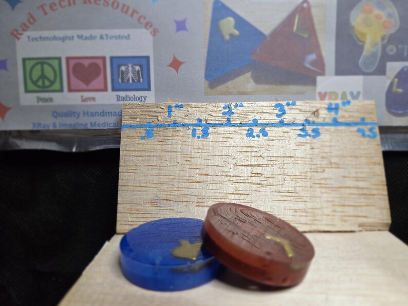 Big Round Red and Blue X-ray Positioning Markers - Etsy