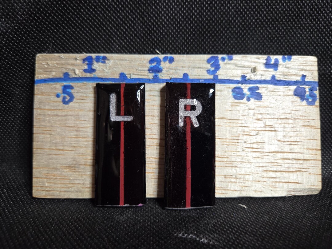 Thin Red Line X-ray Markers - Support Firefighters & Paramedics ...