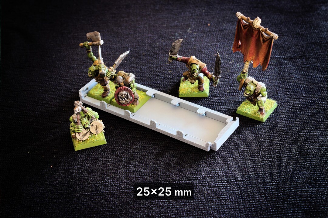 Modular Movement Tray | 25x25mm | Warhammer | the Old World - Etsy