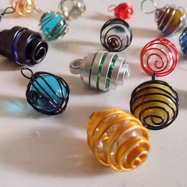 Wire Wrapped Marbles - Etsy