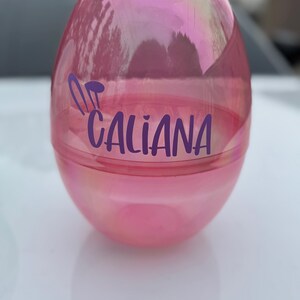 10' Iridescent Personalized Easter Egg, Fillable Eggs, Kids Gift ...