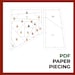 Santa Claus Quilt Block Pattern, Christmas FPP PDF, Easy Beginner Paper ...