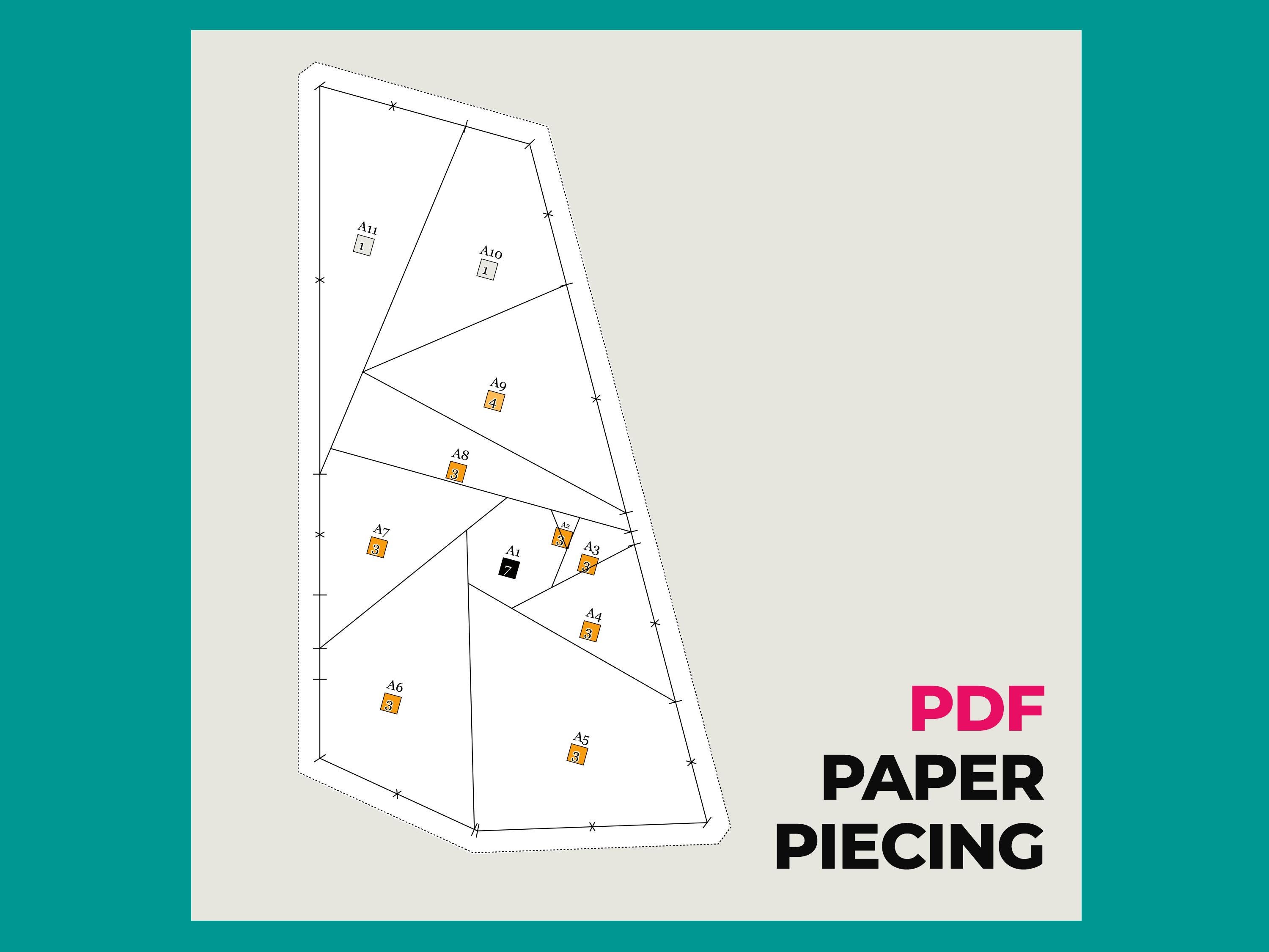 Chick Quilt Block FPP Pattern: Easy Easter Spring Sewing (PDF Pattern ...