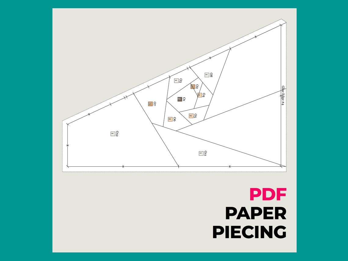Pieced Pug Quilt Block Pattern – Easy Sewing Project (PDF Pattern) - Etsy