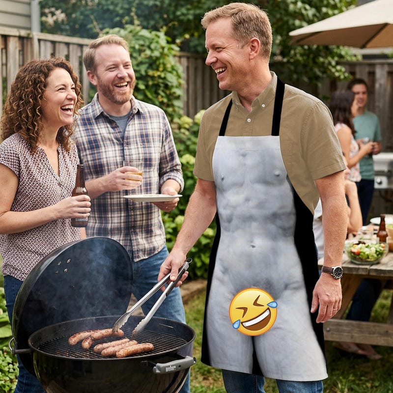 Naked Man Apron - Etsy UK