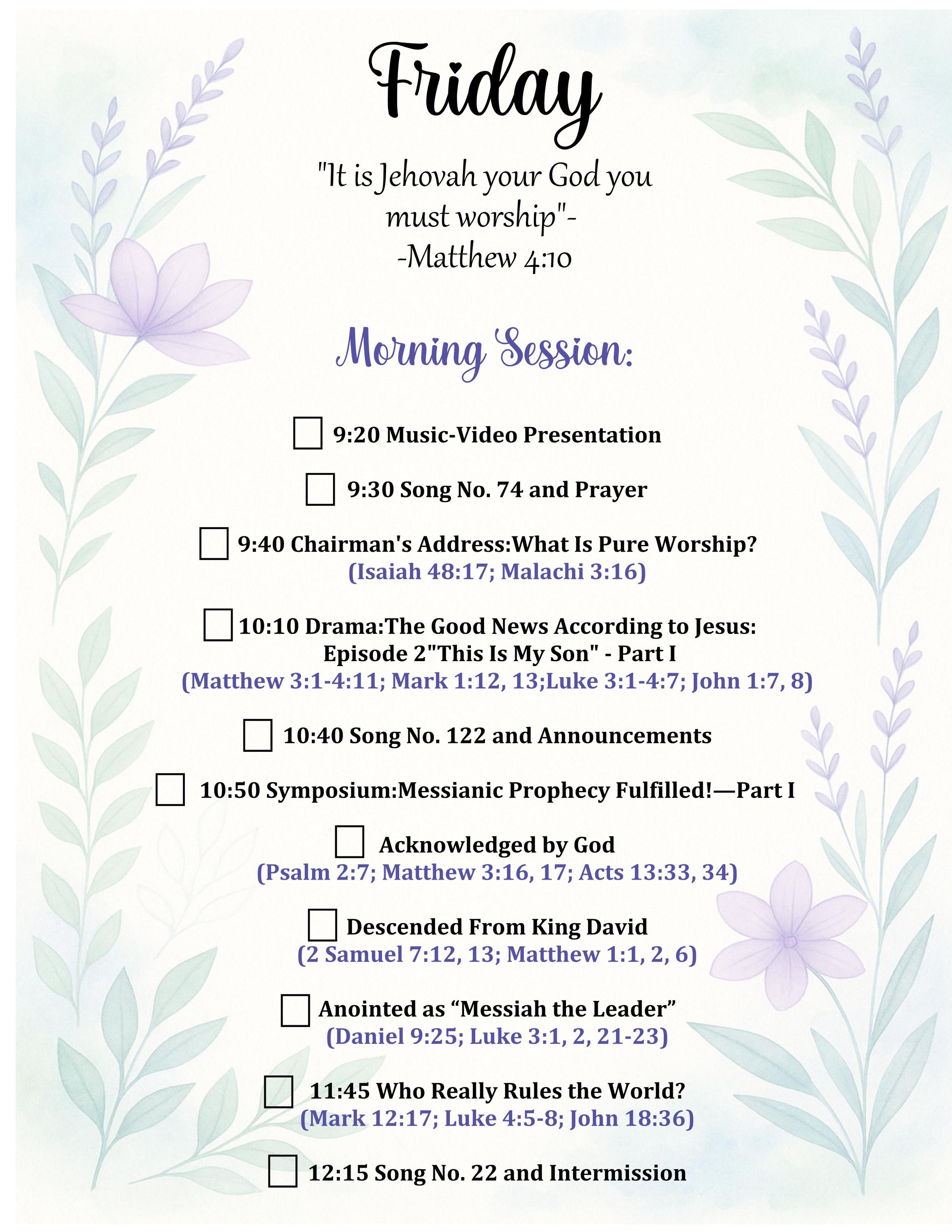 JW Pure Worship Convention Workbook | Notebook - Adult PDF Download ...