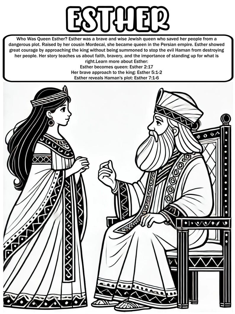 JW KIDS Meeting Bible Characters Family Worship Activity Coloring Book ...