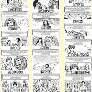 JW KIDS Meeting Bible Characters Family Worship Activity Coloring Book ...