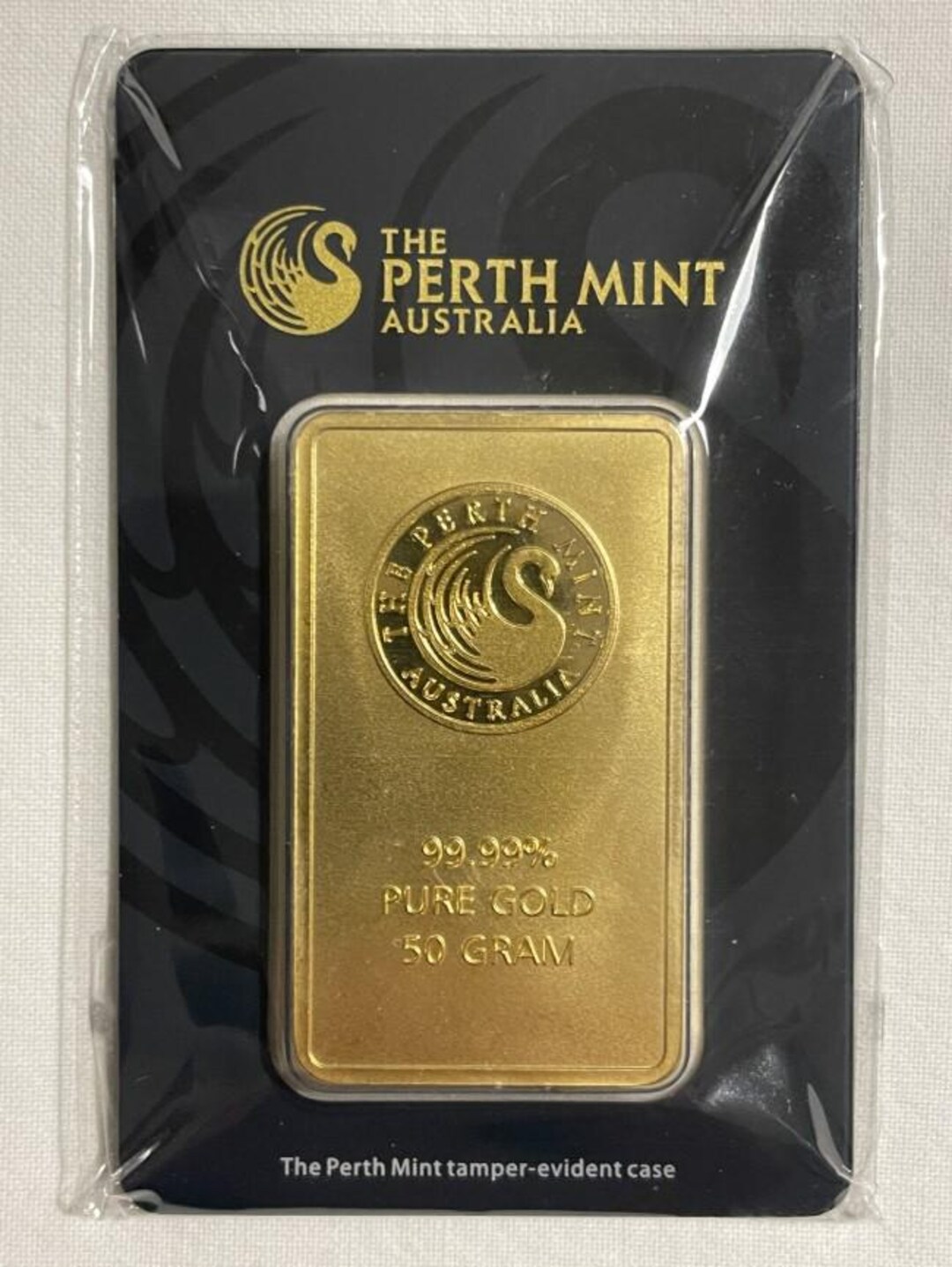 Perth Mint 50g Pure Gold Bar – Sealed Tamper-proof Case – Australian ...