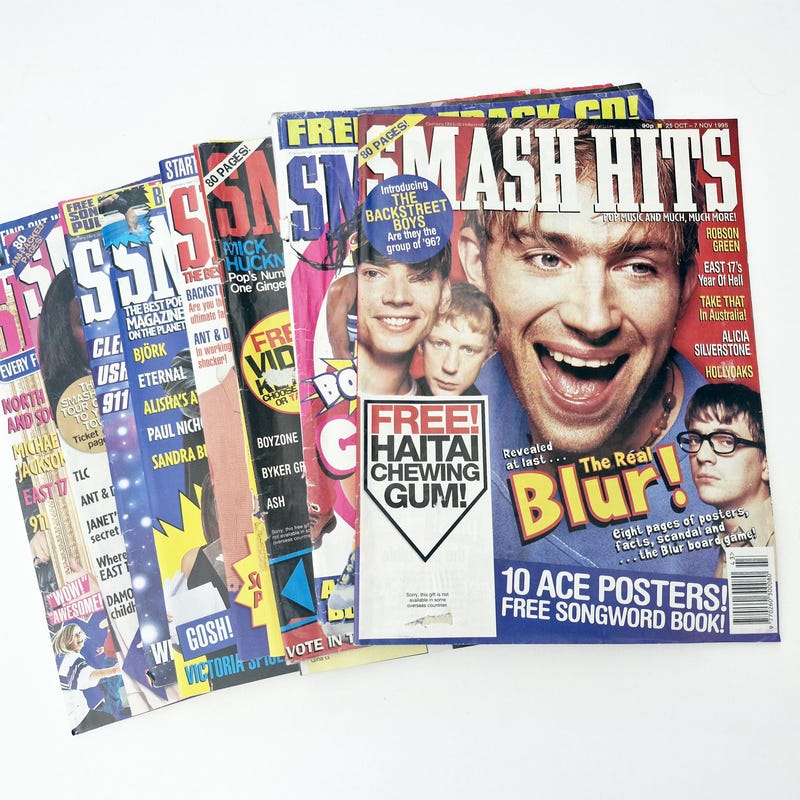 Vintage Oasis Magazine - Etsy UK