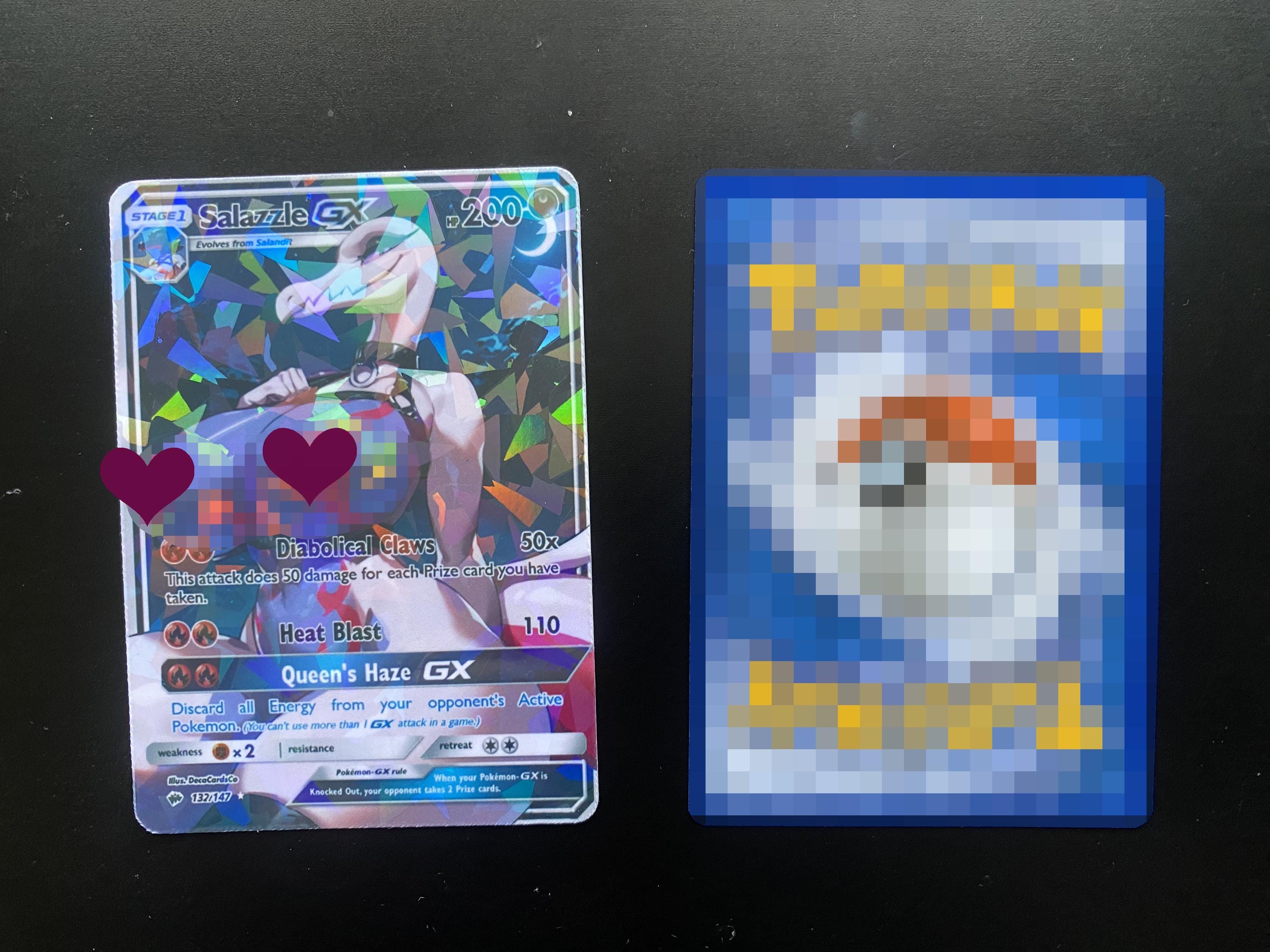 Anthro Lizard GX Custom NSFW Furry Full Art Card - Etsy