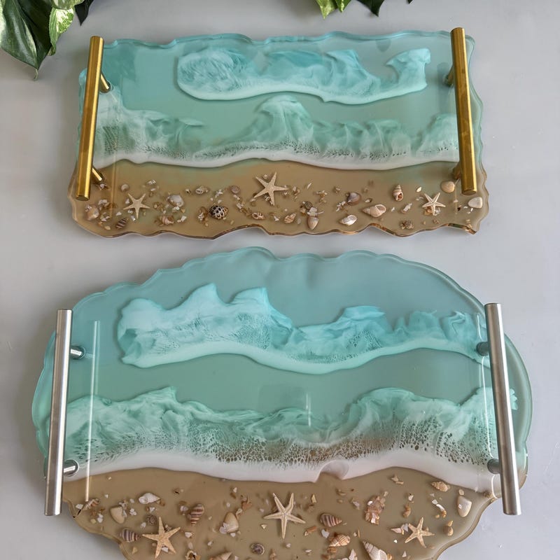 Ocean Shell Tray - Etsy