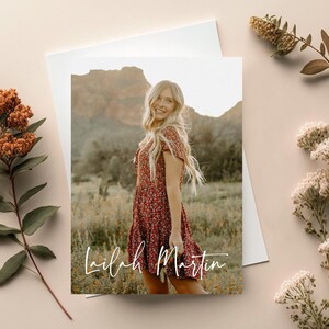 Graduation Announcement, Graduation Invitation, 2025, Modern Graduation ...