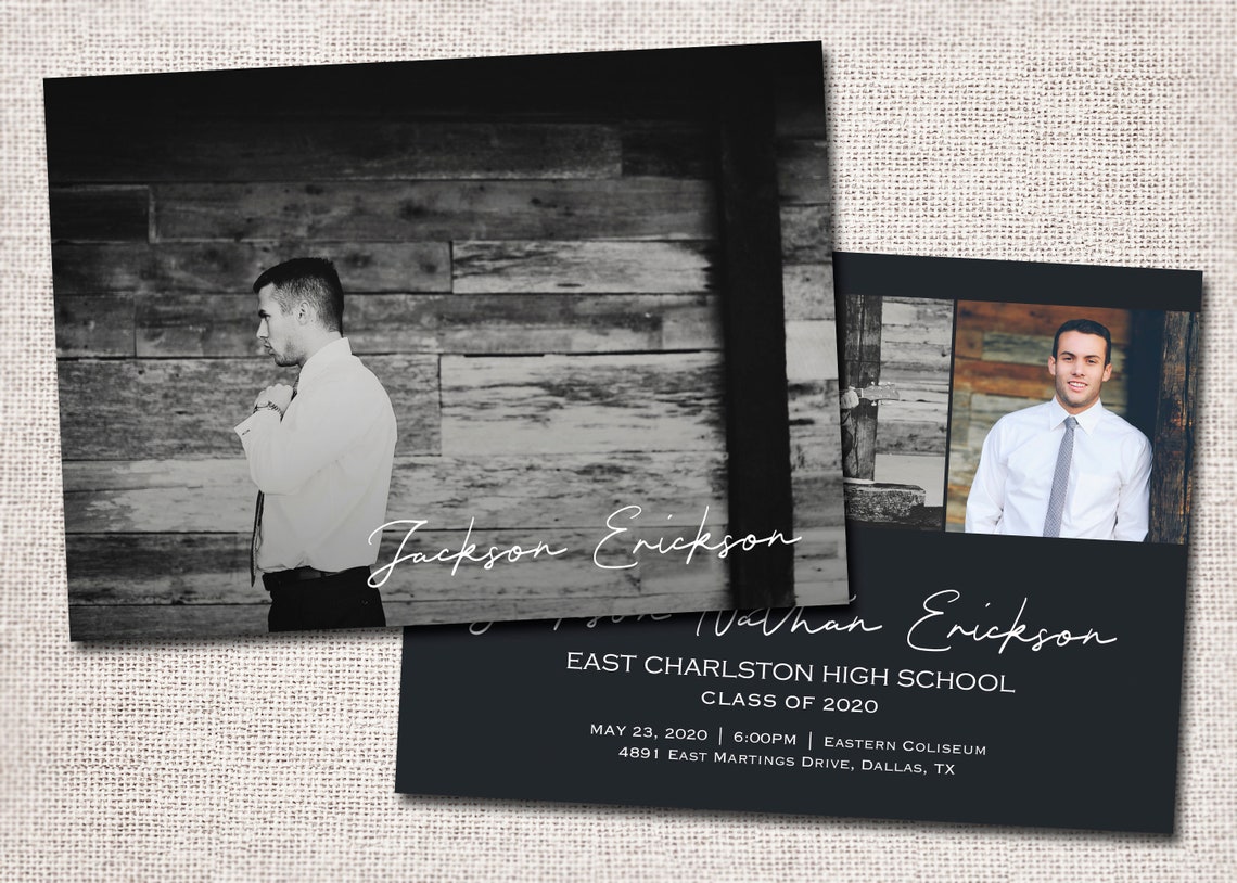 Graduation Announcement LDS Missionary Farewell Graduation - Etsy