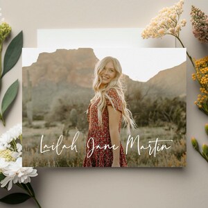 Graduation Announcement, Graduation Invitation, 2025, Modern Graduation ...