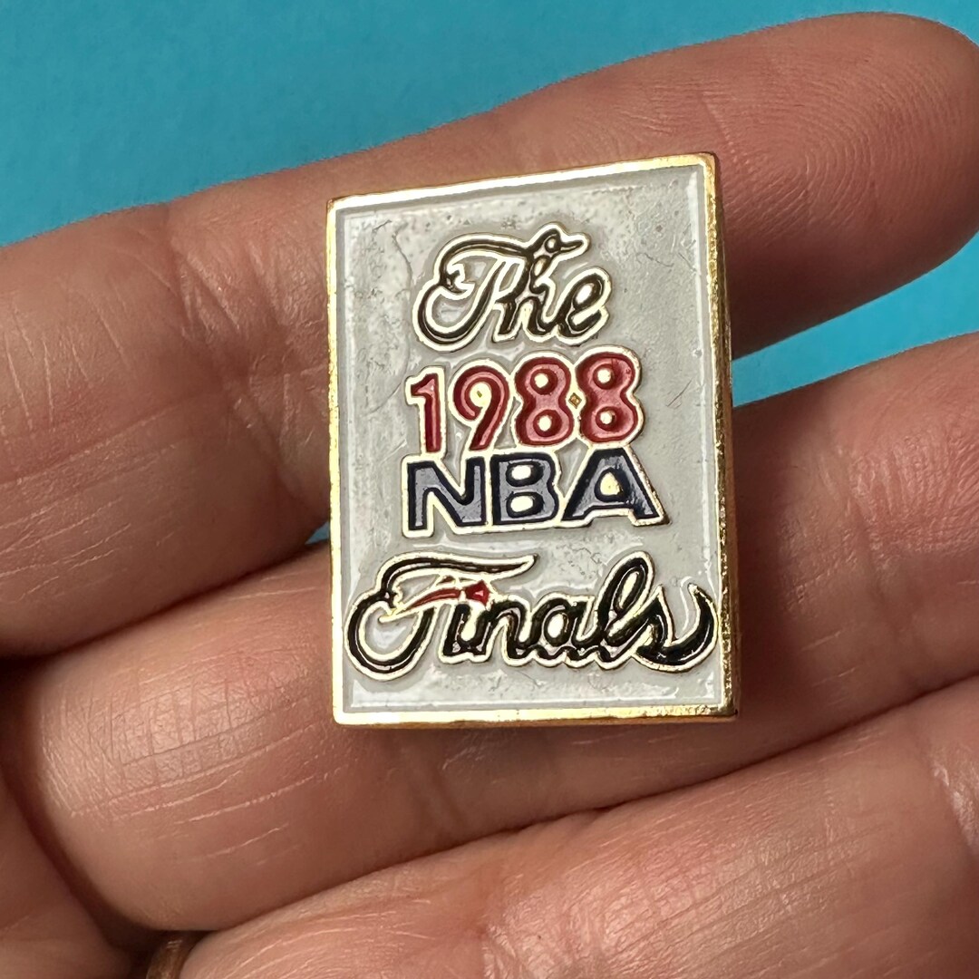Vintage 1988 NBC Finals Enamel Pin - Etsy
