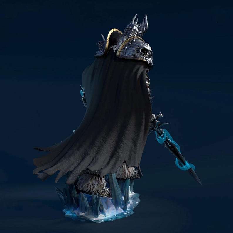 Arthas Menethil Resin Statue | World of Warcraft Collectible | Lich ...
