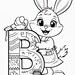 Easter Abc's Coloring Pages - Etsy