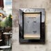 Black Illuminated Slimline Exterior Menu Box (A4/A3 Portrait/landscape ...