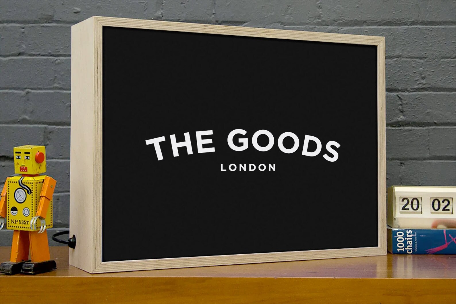 Wood Light Box Sign - Etsy