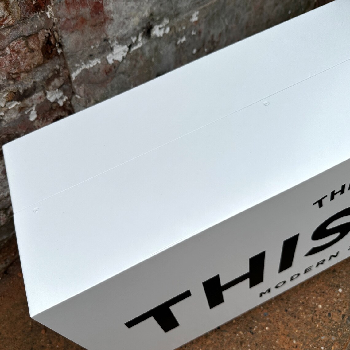 The Kingsway - Large Freestanding Arrow Sign for Shops & Events - Etsy