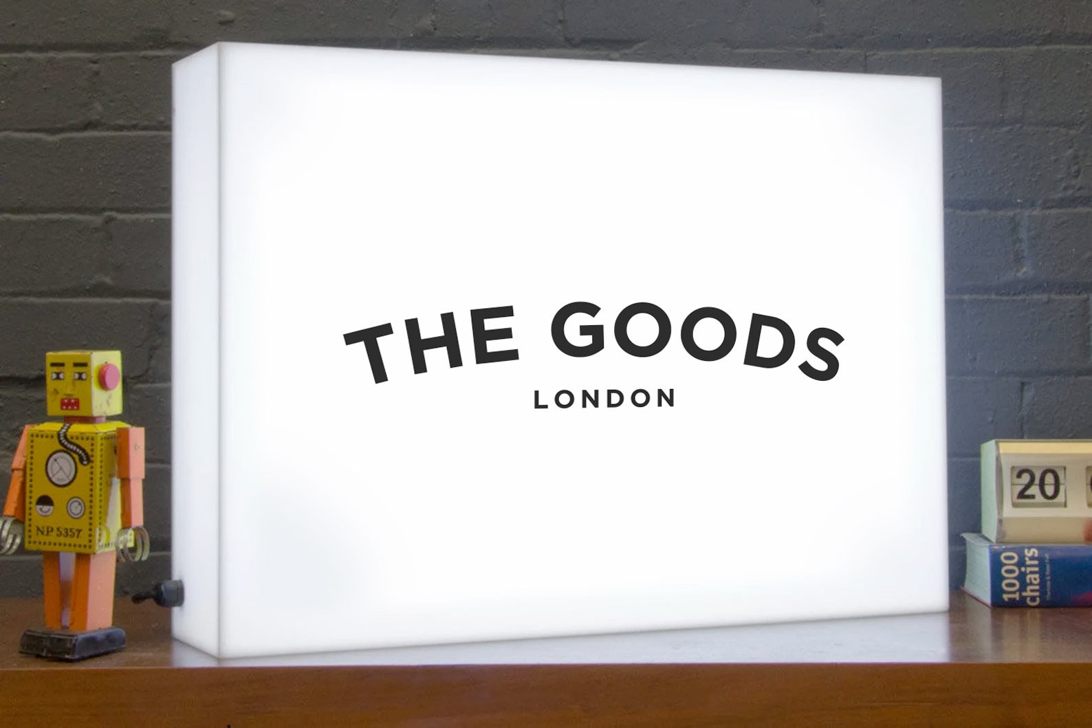 The Highbury - Frameless Acrylic Light Box Sign - Etsy