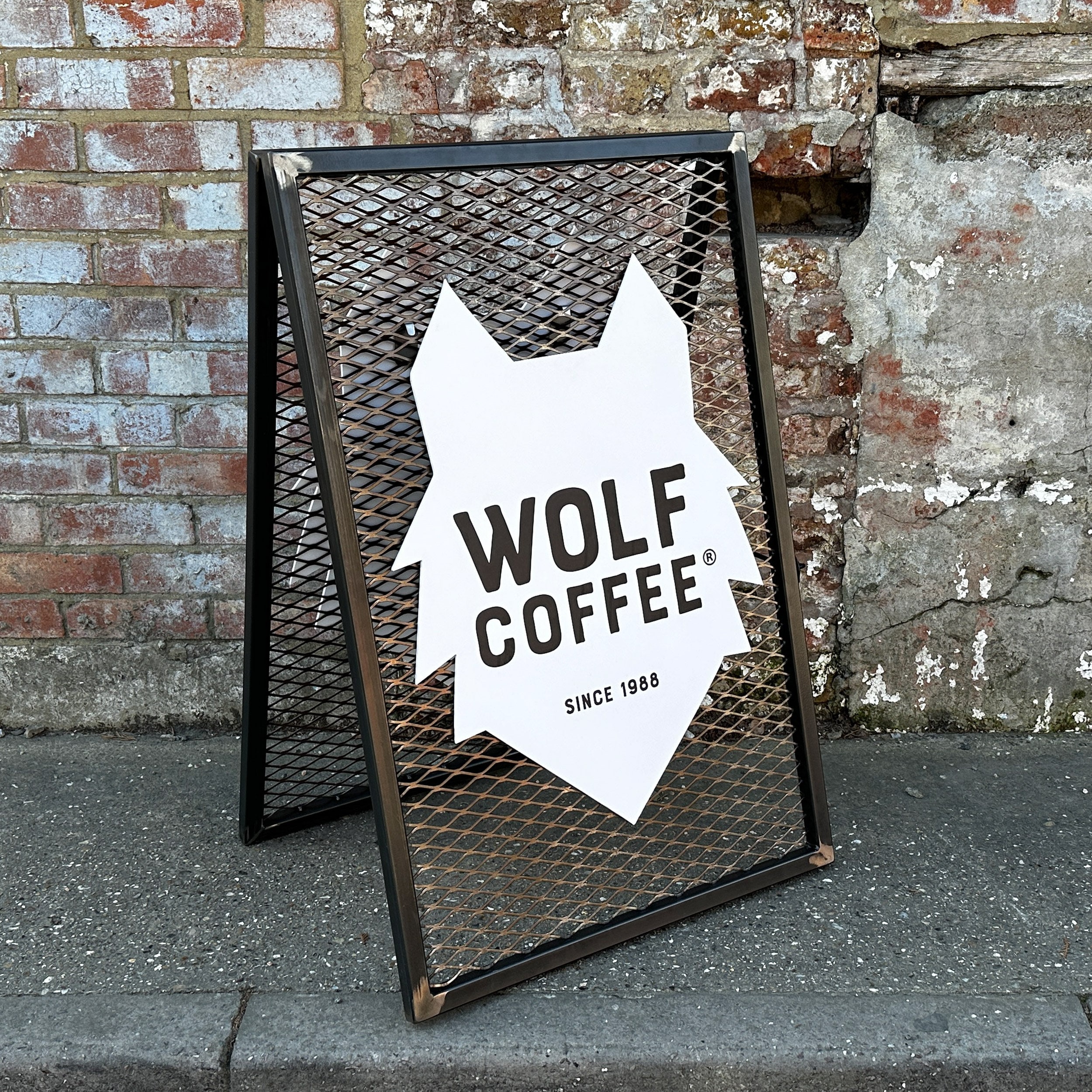 Mesh 'A' Frame Pavement Sign for Shops, Restaurants and Businesses. - Etsy