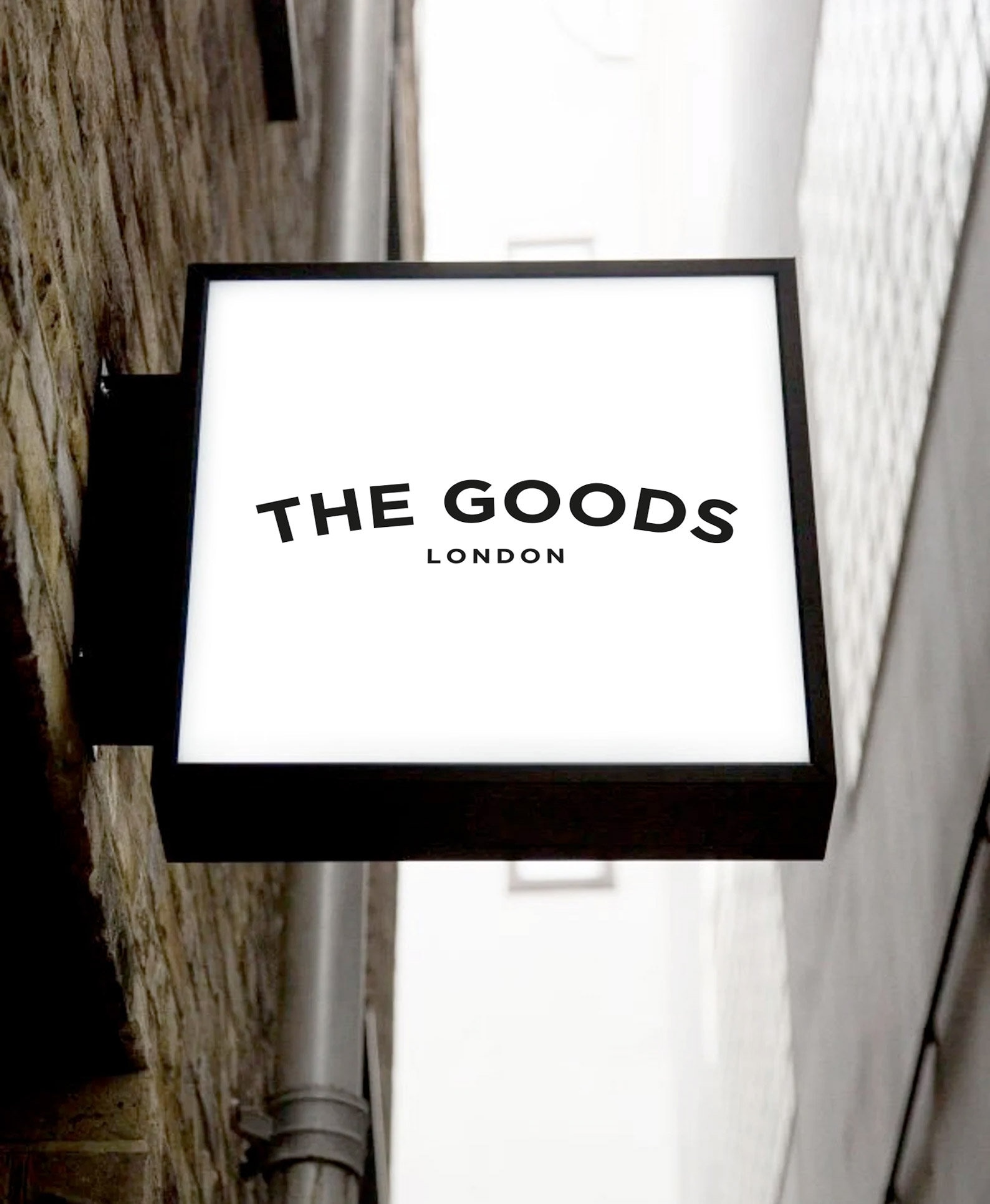 The Vauxhall - Black Metal Light Box Projecting Sign - Etsy