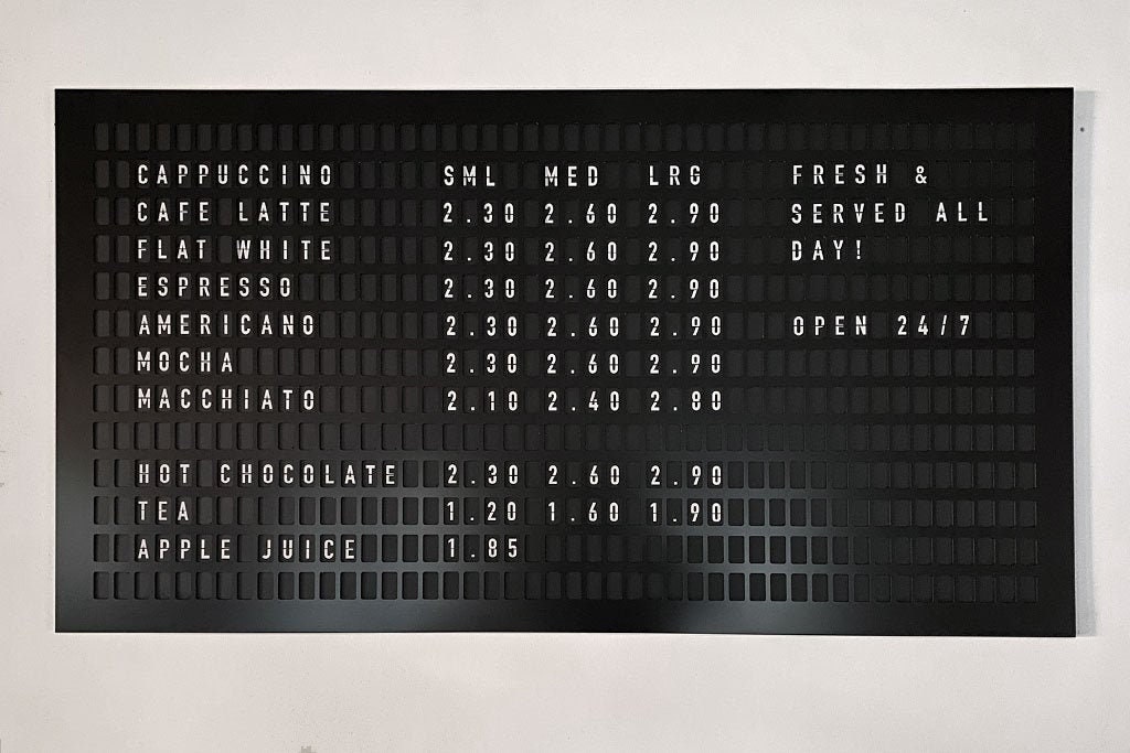 Split Flap Sign - Etsy