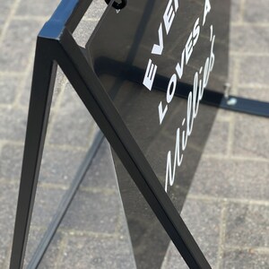 The Highbury - Rocking A Board Sign - Etsy