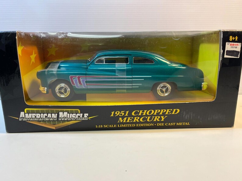 1951 Chopped Mercury Custom in 1/18 Scale Diecast by Ertl / American ...