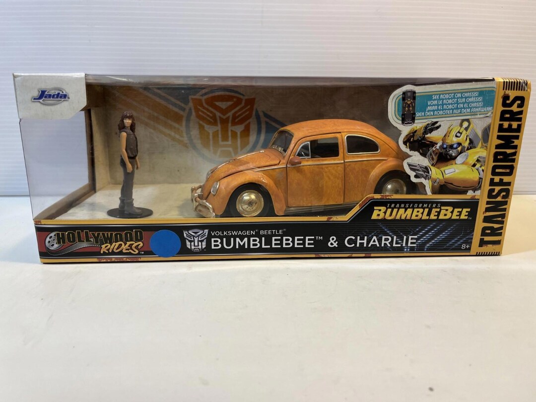 Transformers VW Beetle Bumblebee & Charlie in 1/24 Scale Diecast by ...