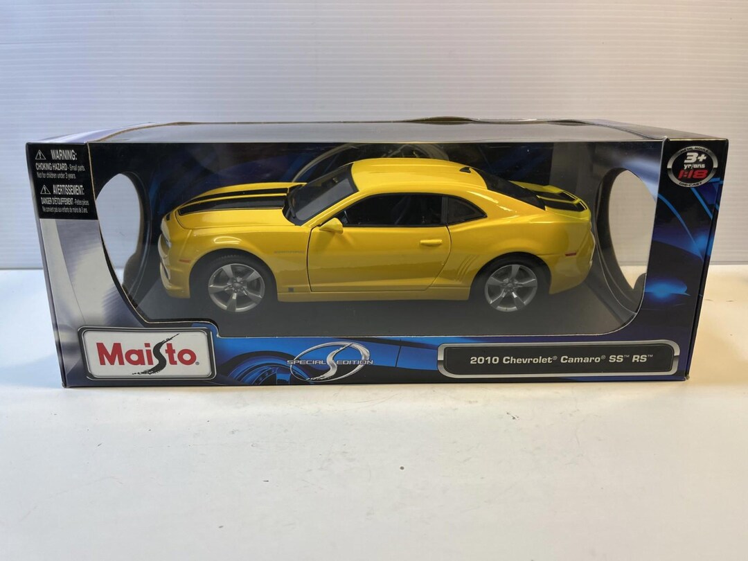 2010 Chevy SS/RS Camaro Diecast Model Car: 1/18 Scale by Maisto - Etsy