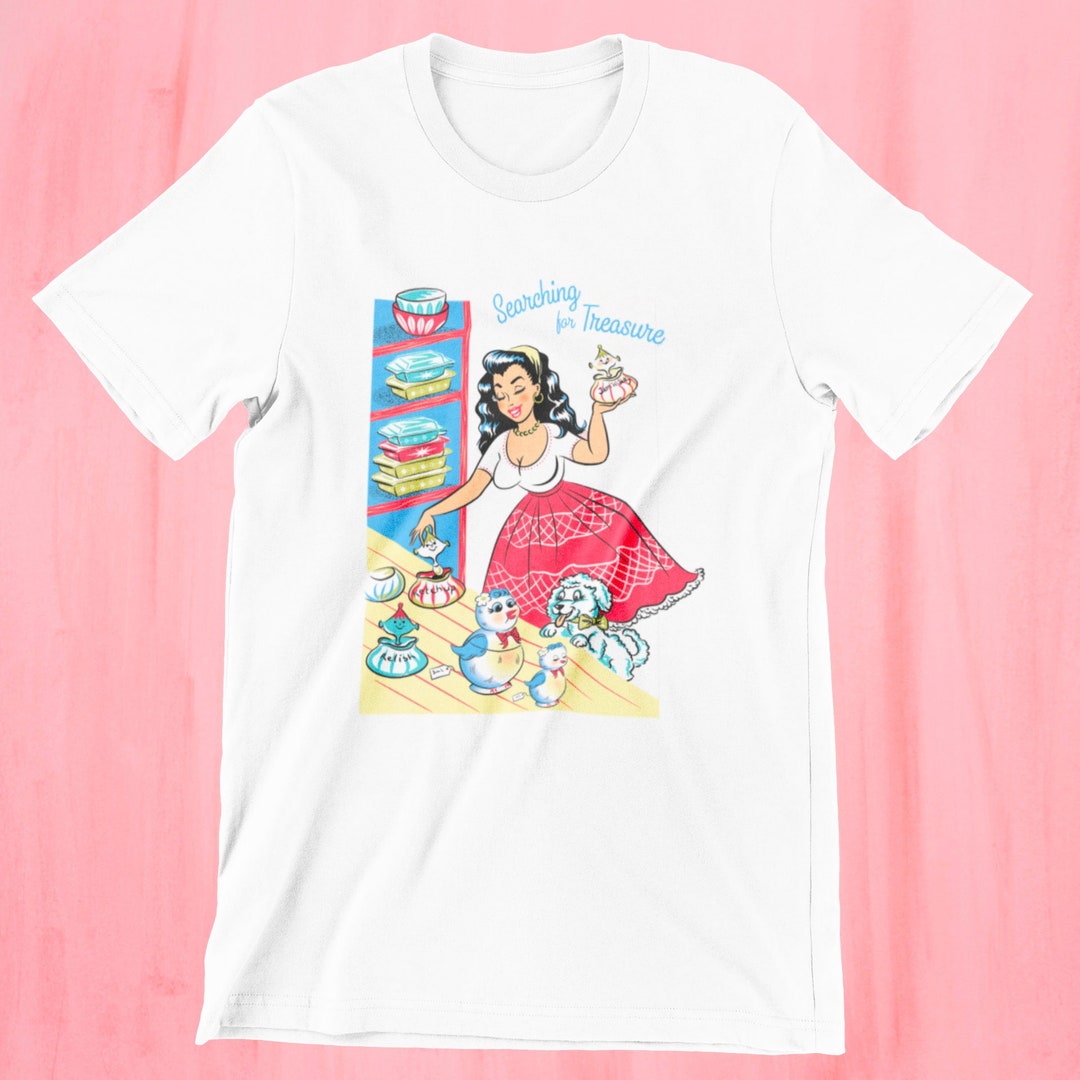 Pyrex T-shirt | Pinup | Rockabilly | Midcentury / Top / 50s | Retro ...