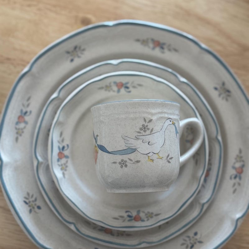 Country Dinnerware - Etsy