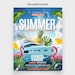Summer Party Flyer Canva Template | Cruise Party Flyer Template | Yacht ...