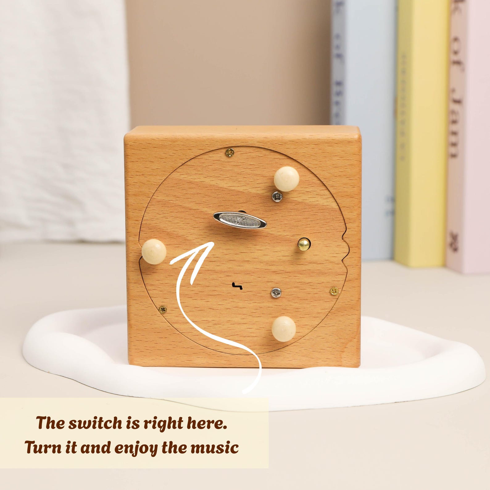 Custom Wooden Train Music Box, Handmade Birthday Gift, Personalized 1st ...