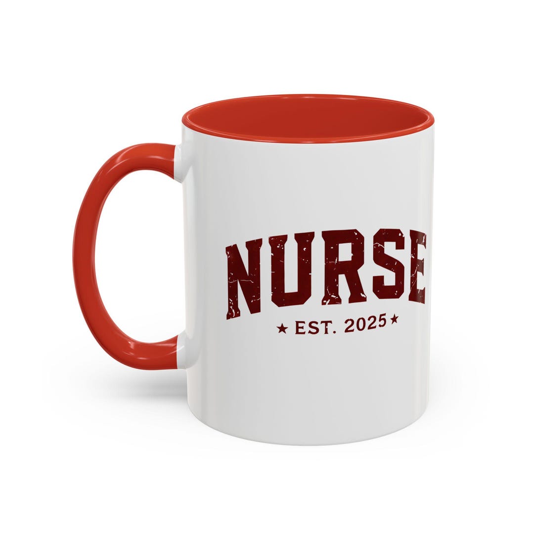 Nurse Est 2025 Graduate Mug, Future Nurse Gift, Nursing Student Coffee ...