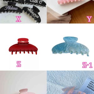 Custom Rhinestone Name Hair Claw Clip: Personalized Hair Accessory - Etsy