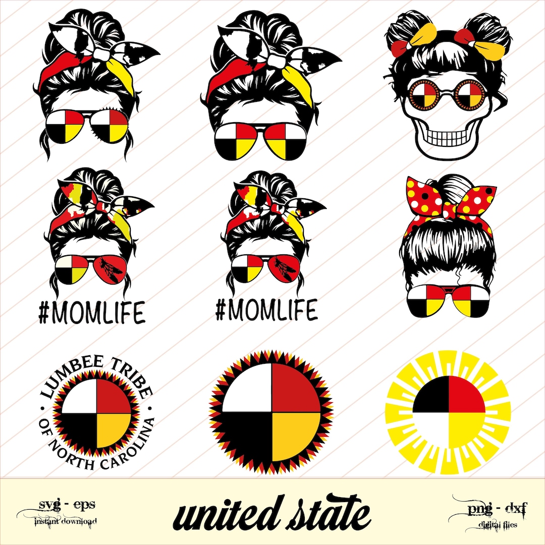 Lumbee Tribes Svg Bundle,lumbee Woman Svg, Lumbee of North Carolina ...