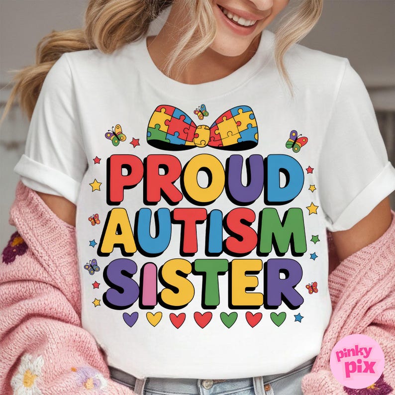 Paquete PNG de familia con autismo, mamá, papá, hermano, hermana, niños ...